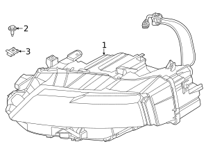 26010-6RR0D - Headlamp Assembly 2021-2024 Nissan Rogue | Nissan Parts ...