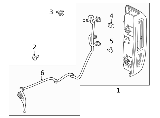 Lamp 85079088 GM | GMPartsDirect.com