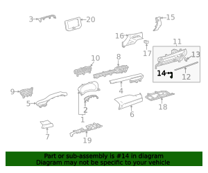 2021-2024 Toyota Venza Lamp 81081-48060 | Toyota Parts Center