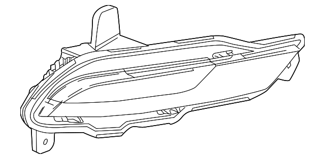 2020-2024 Buick Encore GX Rear Passenger Side Fascia Lower Signal Lamp ...