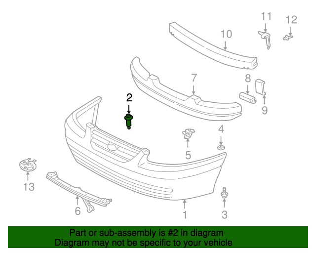 90467-09127 - Mud Guard Clip 1997-2021 Toyota | Longo Toyota Parts