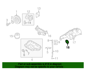 2010-2014 Hyundai Genesis Coupe Intake Manifold Gasket 28313-2C600 ...