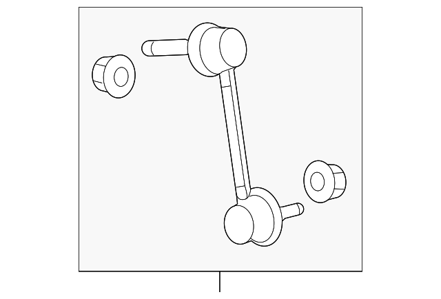 2011-2015 Mopar Stabilizer Link - Driver's Side (LH) 68069655AC ...
