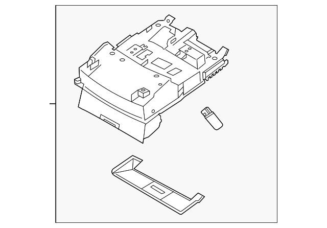 2021-2023 Nissan Rogue Overhead Console 26430-6RA0A | TascaParts.com