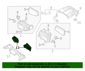 177-090-31-82 - Air Duct 2018-2023 Mercedes-Benz | Mercedes-Benz USA Parts