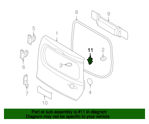 1997-2014 Nissan OEM NEW 97-14 Nissan Cube Murano Front Inner Grille ...