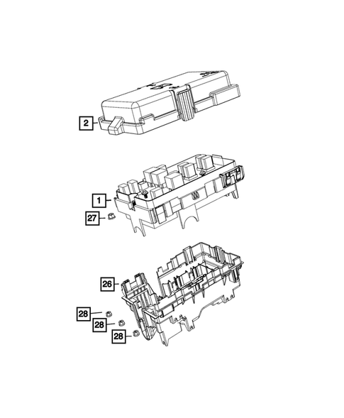 Power Distribution Center, Fuse Block, Junction Block, Relays and Fuses ...