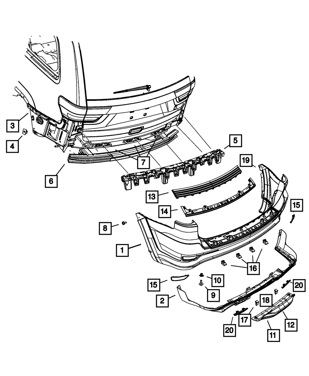 2012-2022 Jeep Retainer 68158192AA | Mopar.com National eStore