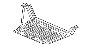 74114-T6Z-A00 - Under Cover 2017-2024 Honda Ridgeline | Honda Parts Online