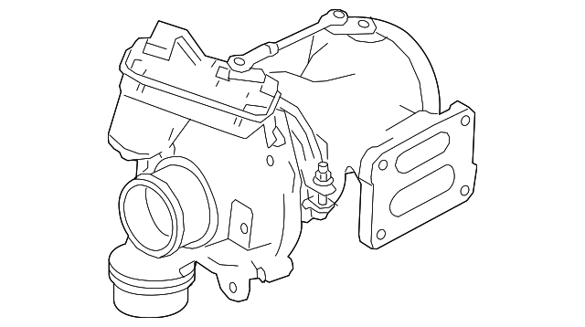 2018-2025 Land Rover Range Rover Velar Turbocharger LR175455 ...