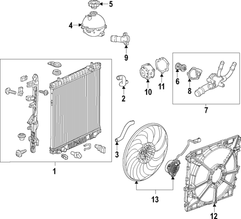 Cooling System for 2019 Buick Enclave | GM Parts Center