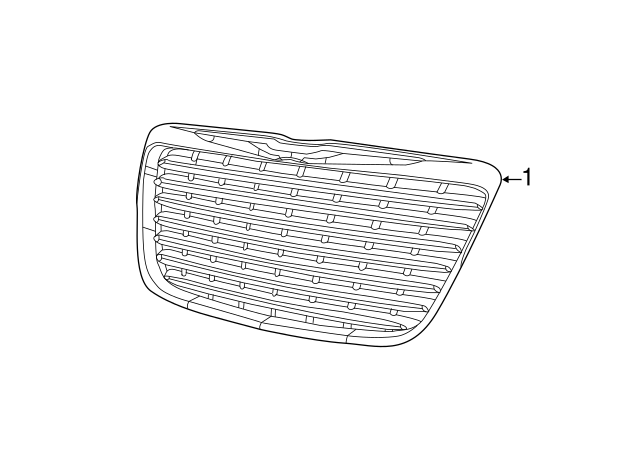 2011-2014 Chrysler 300 Grille 68127942AE | TascaParts.com