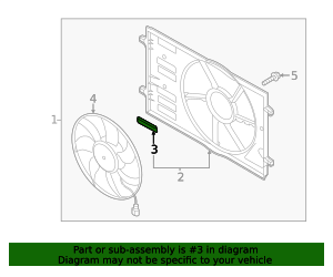 2021-2024 Volkswagen 2021-2024 Volkswagen - Radiator Shutter Assembly ...