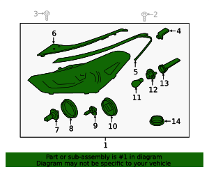 Genuine Composite Assembly for 2019-2021 Hyundai Tucson | Part# 92102 ...