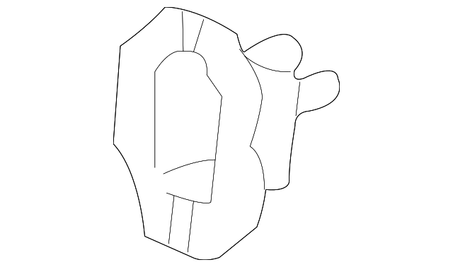 2004-2007 Toyota Highlander Reinforcement 58324-0E030 | Toyota Parts Center