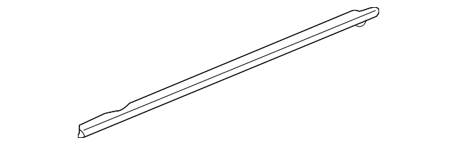72410-TF0-003 - Molding Assembly R Front Door - 2009-2013 Honda Fit ...