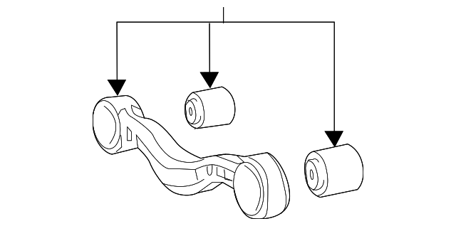 2015-2021 Lexus Rear Upper Control Arm 48790-24070 | OEM Parts Online