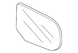 OEM 2006-2011 Honda Civic Mirror Glass 76253-SNA-A01 | Honda Automotive ...