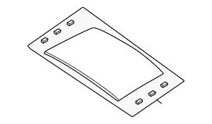4537800100 - Glass Panel 2016-2019 Smart | Mercedes-Benz USA Parts