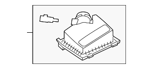 2017-2020 Ford Air Cleaner Cover HS7Z-9661-C | OEM Parts Online
