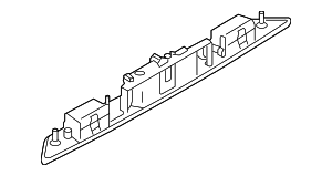 2005-2013 Audi Lift-Gate Finish Panel 8P4-827-574-3FZ | Genuine Audi Parts