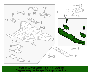 2018 Subaru Lane Assist Cmra 87501FL020 | Subaru Parts Exchange