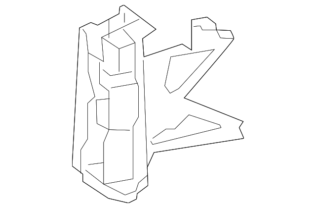 253-620-20-01 - Radiator Support Side Panel 2016-2023 Mercedes-Benz ...