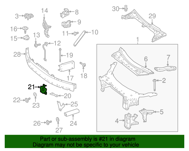 213-626-00-00 - Absorber 2016-2020 Mercedes-Benz | Mercedes-Benz USA Parts