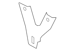 2016-2020 Mercedes-Benz Lower Extension Bracket 253-620-07-00 | MB OEM ...