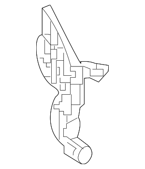 2016-2022 Mercedes-Benz Headlamp Bracket 253-620-18-00 | MB OEM Parts
