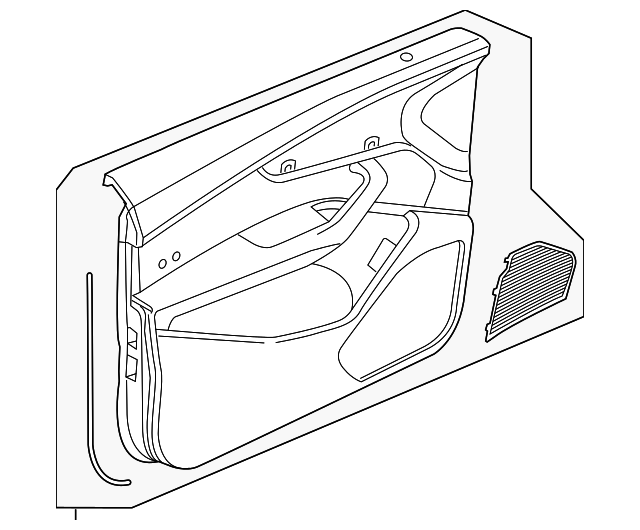 8W6-867-104-AD-KFX - Door Trim Panel 2018-2020 Audi | Audi OEM Parts
