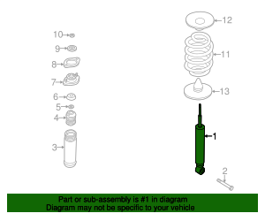 2003-2005 BMW Z4 Shock Absorber 33526764001 | OEM Parts Online