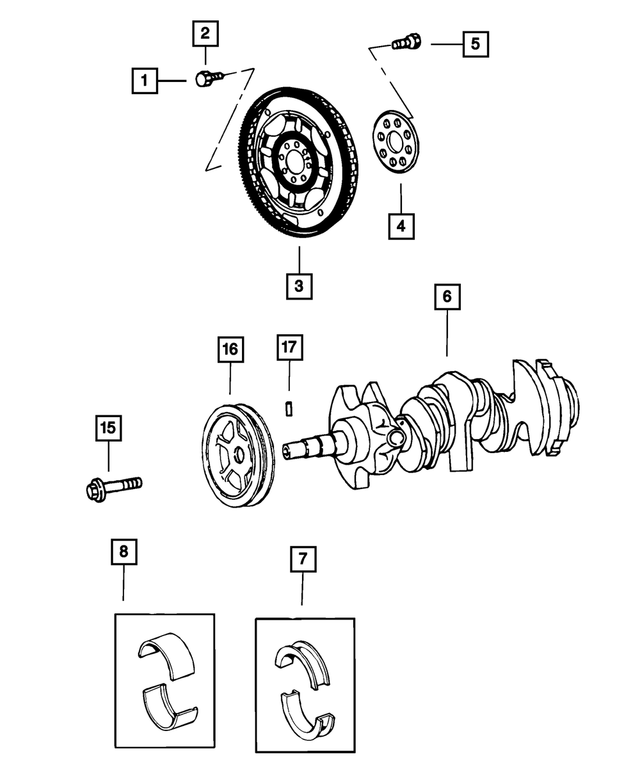 2005-2011 Mopar Torque Converter Drive Plate 4752600AA | Mopar eStore