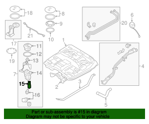 2006-2012 Hyundai Fuel Pump 31111-3L000 | OEM Parts Online