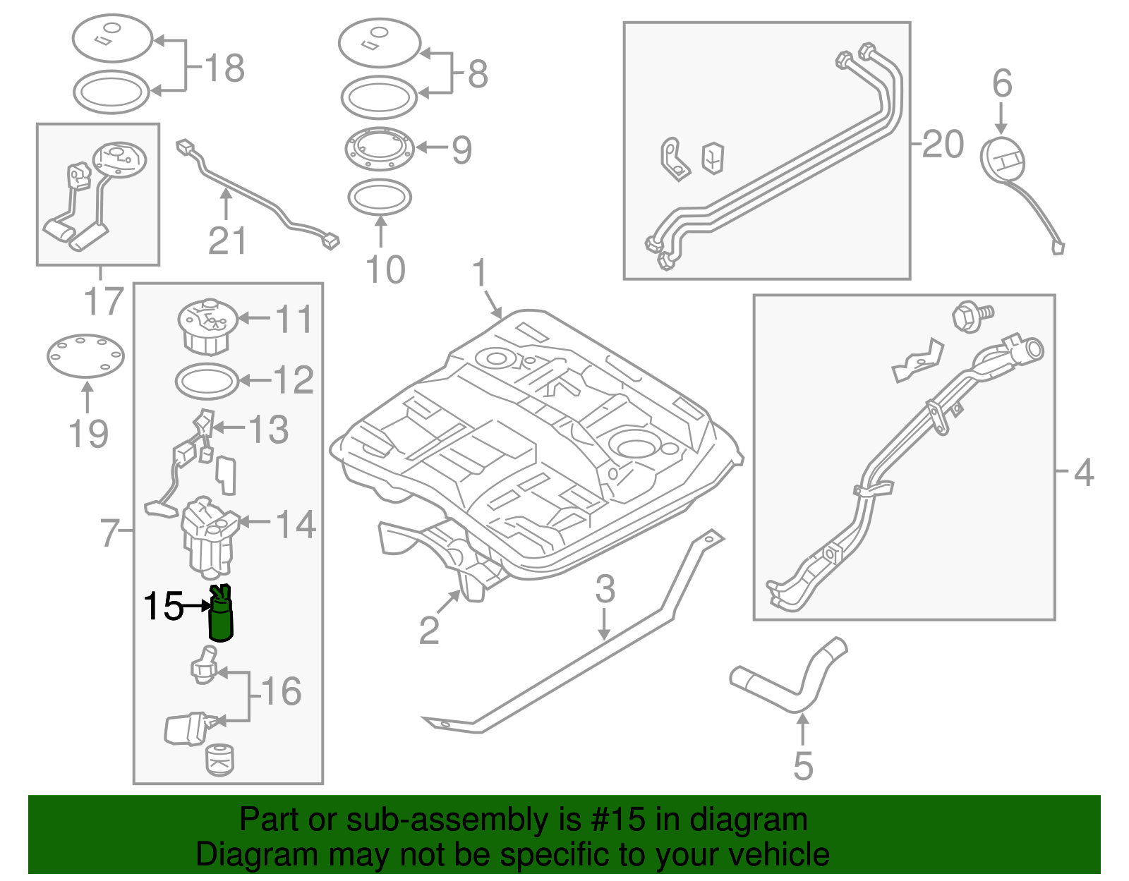 2006-2012 Hyundai Fuel Pump 31111-3L000 | Retail Performance Auto Parts