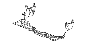 74111-TR3-A50 - Air Deflector 2014-2015 Honda Civic | Honda Parts Online