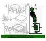 2013-2021 GM Air Cleaner Outlet Duct 42669515 GM | GMPartsDirect.com