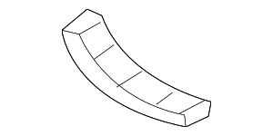 2016-2022 Mitsubishi Side Retainer 6400H313 | Mitsubishi Parts Warehouse