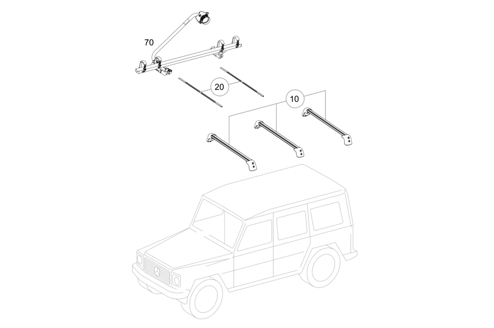 2002-2026 Mercedes-Benz Basic Carrier 4638902900 | Mercedes-Benz Parts