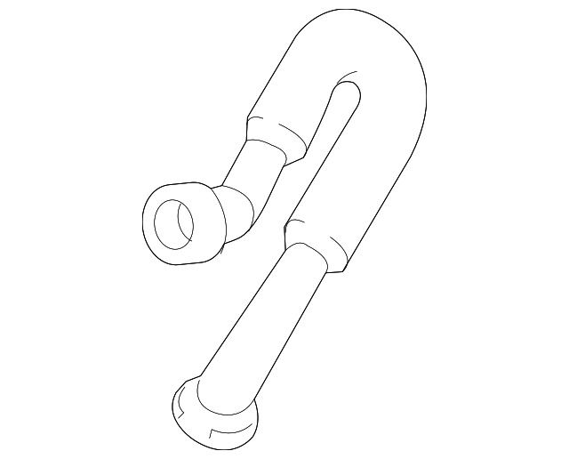 12708535 - Positive Crankcase Ventilation Fresh Air Tube 2019-2021 GM ...