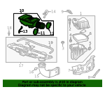 2019-2021 GM Air Cleaner Outlet Duct 84467636 GM | GMPartsDirect.com