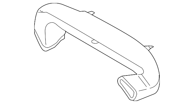 87217-0C080 - Center Duct - 2010-2022 Toyota Sequoia | OEM Genuine ...