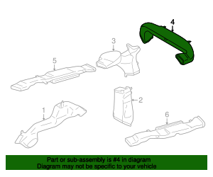 87217-0C080 - Center Duct - 2010-2022 Toyota Sequoia | OEM Genuine ...