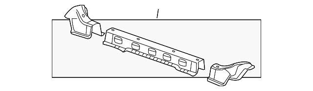 2010-2014 Cadillac CTS Upper Cross-Member 25839274 | TascaParts.com