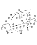 Moldings and Ornamentation for 2013 Jeep Grand Cherokee | Mopar Online ...