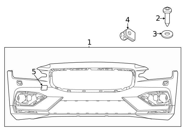 Genuine Bumper Cover for 2019-2022 Volvo | Part# 36013200 | Over 30% ...