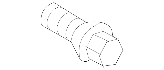 2001-2024 Audi Wheel Bolt WHT-002-438 | Genuine Audi Parts