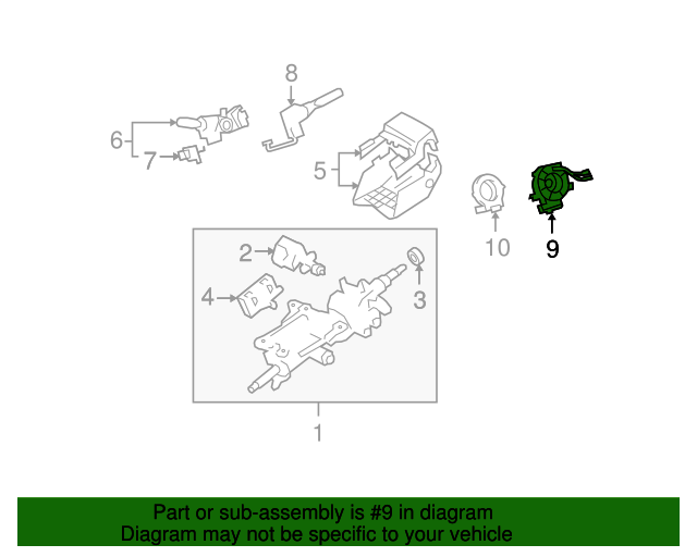 Lexus OEM Clock Spring Part# 84306-50190 | OEM Vehicle Parts