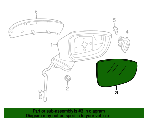 2015-2016 Mazda CX-5 Mirror Assembly - Driver's Side (LH) KR22-69-181A ...