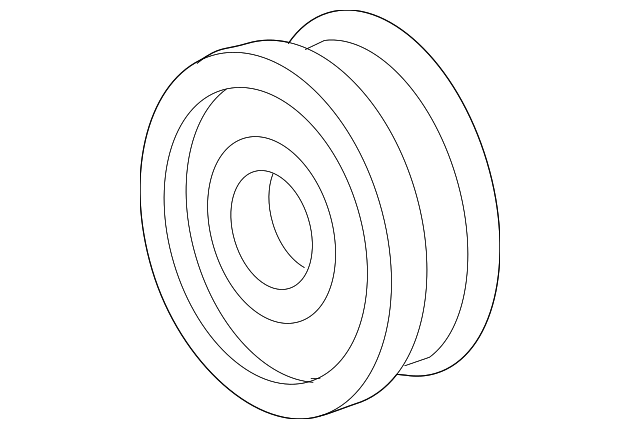 CY01-18-W11 - Pulley - 2007-2015 Mazda | Mazda OEM Parts Outlet